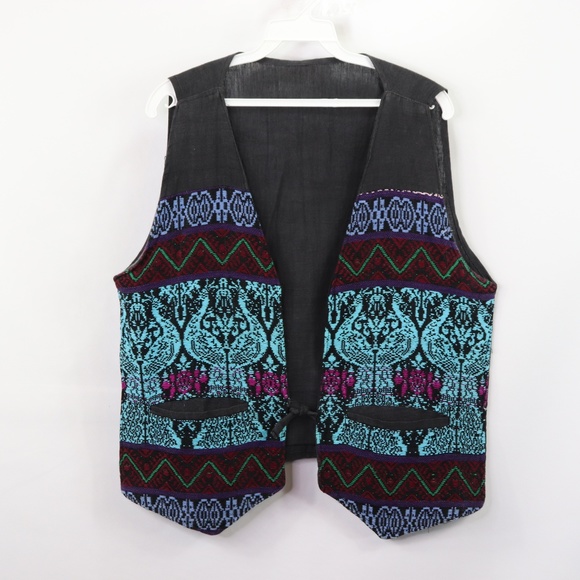 Vintage | Sweaters | Vintage Coogi Style Multicolor Biggie Smalls Vest ...